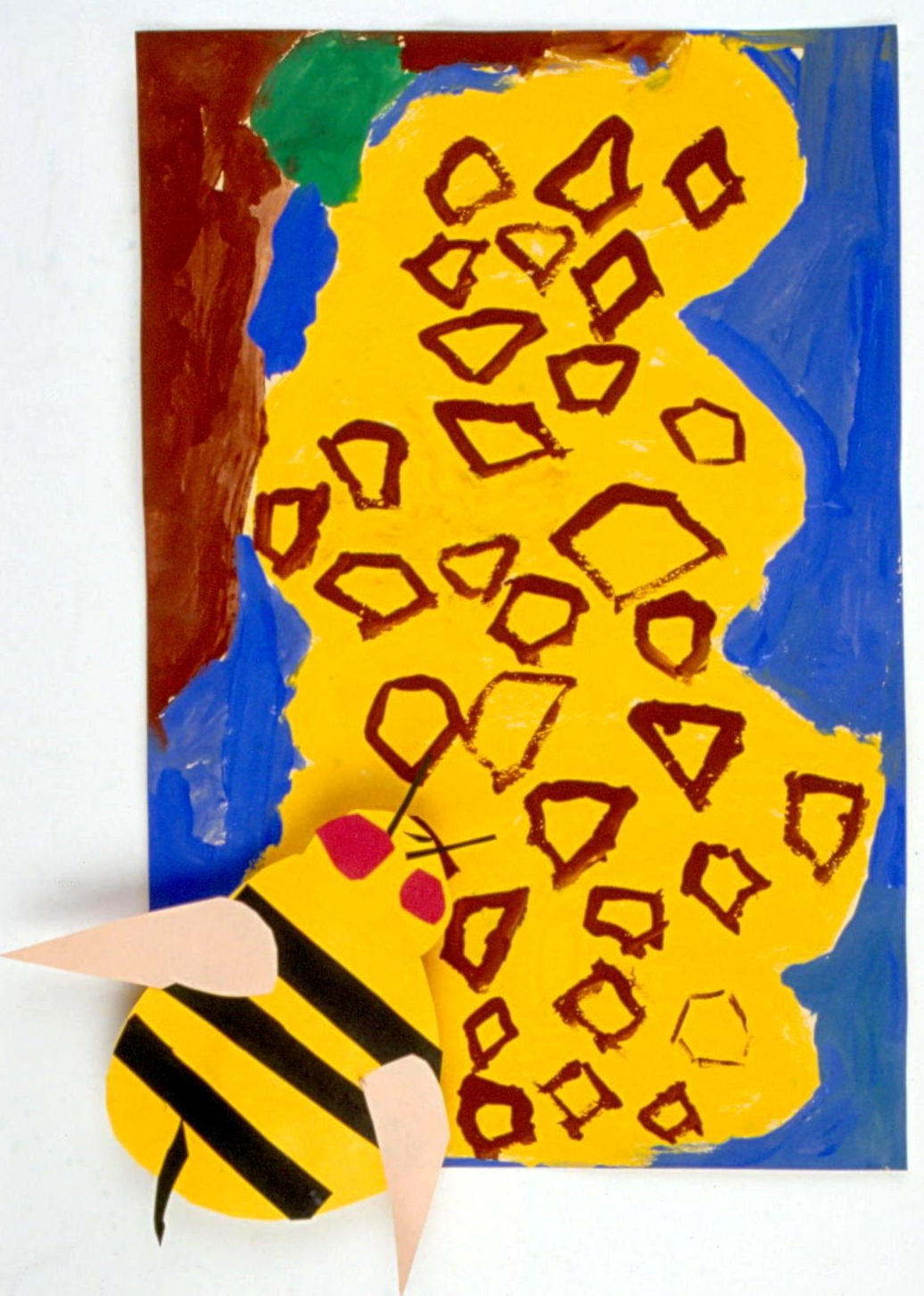 Art for Small Hands: Cut Paper & Painting - Bugs in Their Habitats