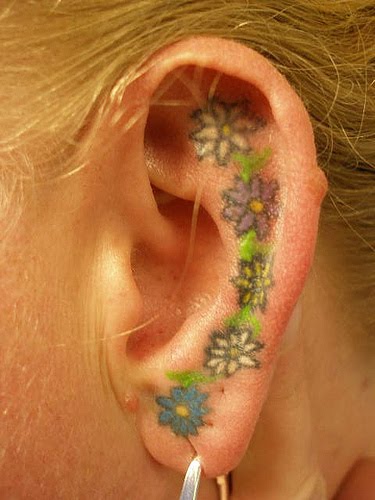 Ear Tattoos | ElaKiri