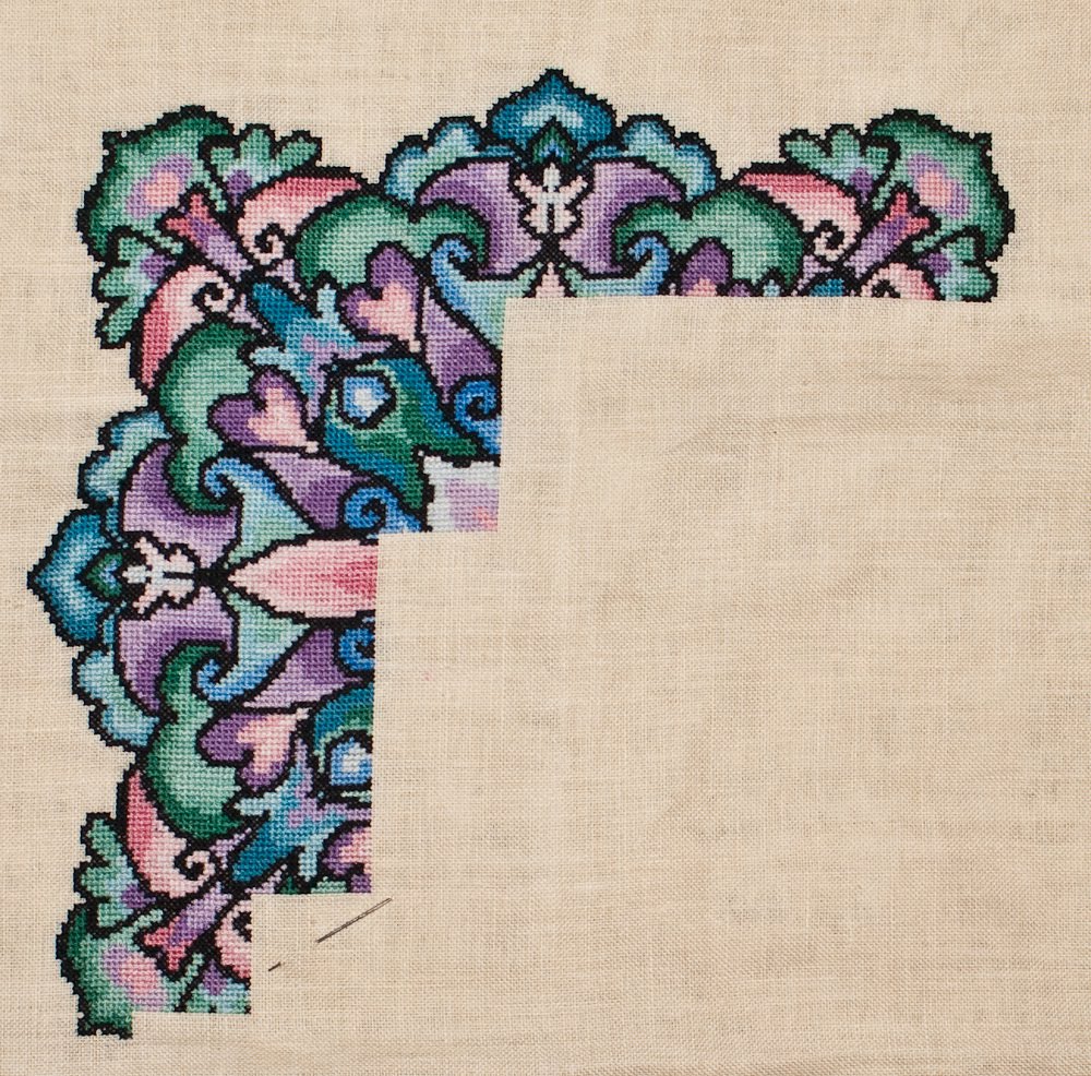 Committed Stitcher: kaleidoscope mandala