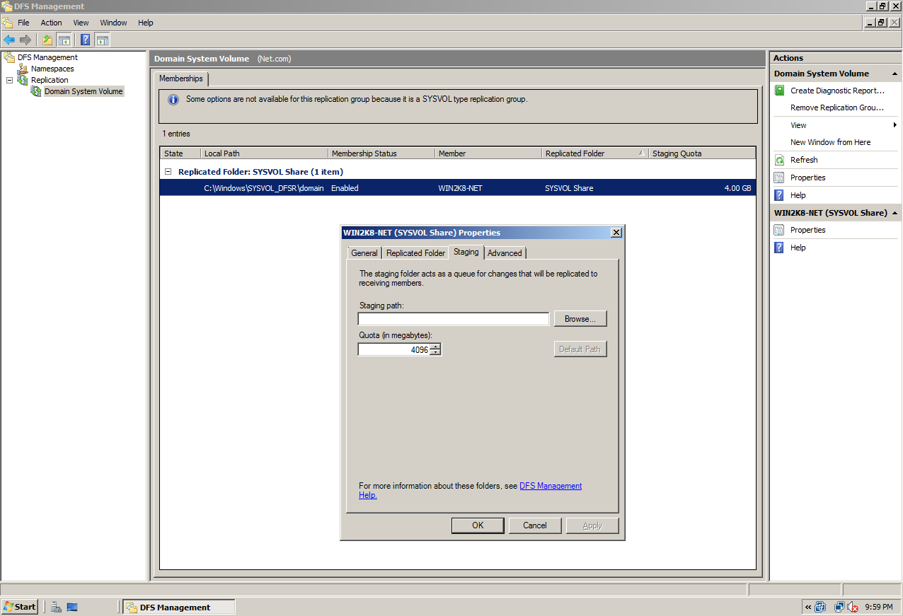 Fixing DFS Replication : r/WindowsServer