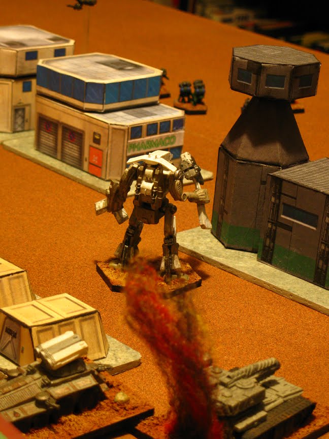 [TMP] "Future War Commander AAR with re-based MechWarrior clix" Topic