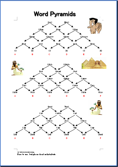 AccessJ: WS: Pyramids - 1st and 2nd grade JHS (12-14yo+)