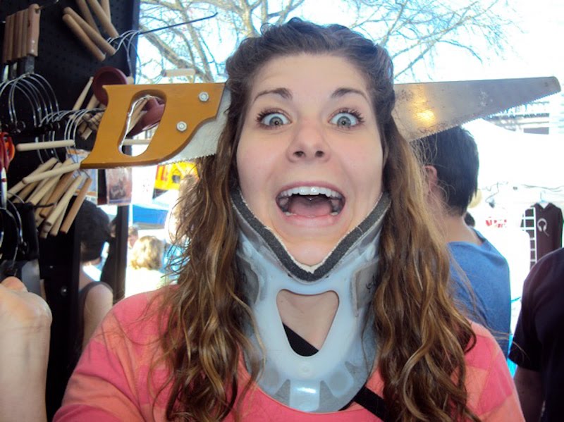 Lowell & Julie: Julie Anne's broken-neck situation: an update!