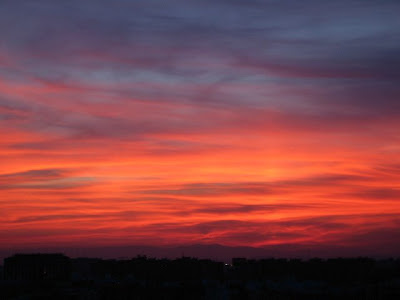Cielo rojo - Imagui