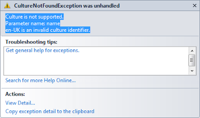 Dot Net Tips & Tricks , C# (C Sharp)Tips & Tricks: en-UK is an invalid culture identifier - VB ...