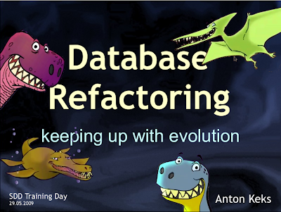 Tech blog of Anton Keks: Database Refactoring