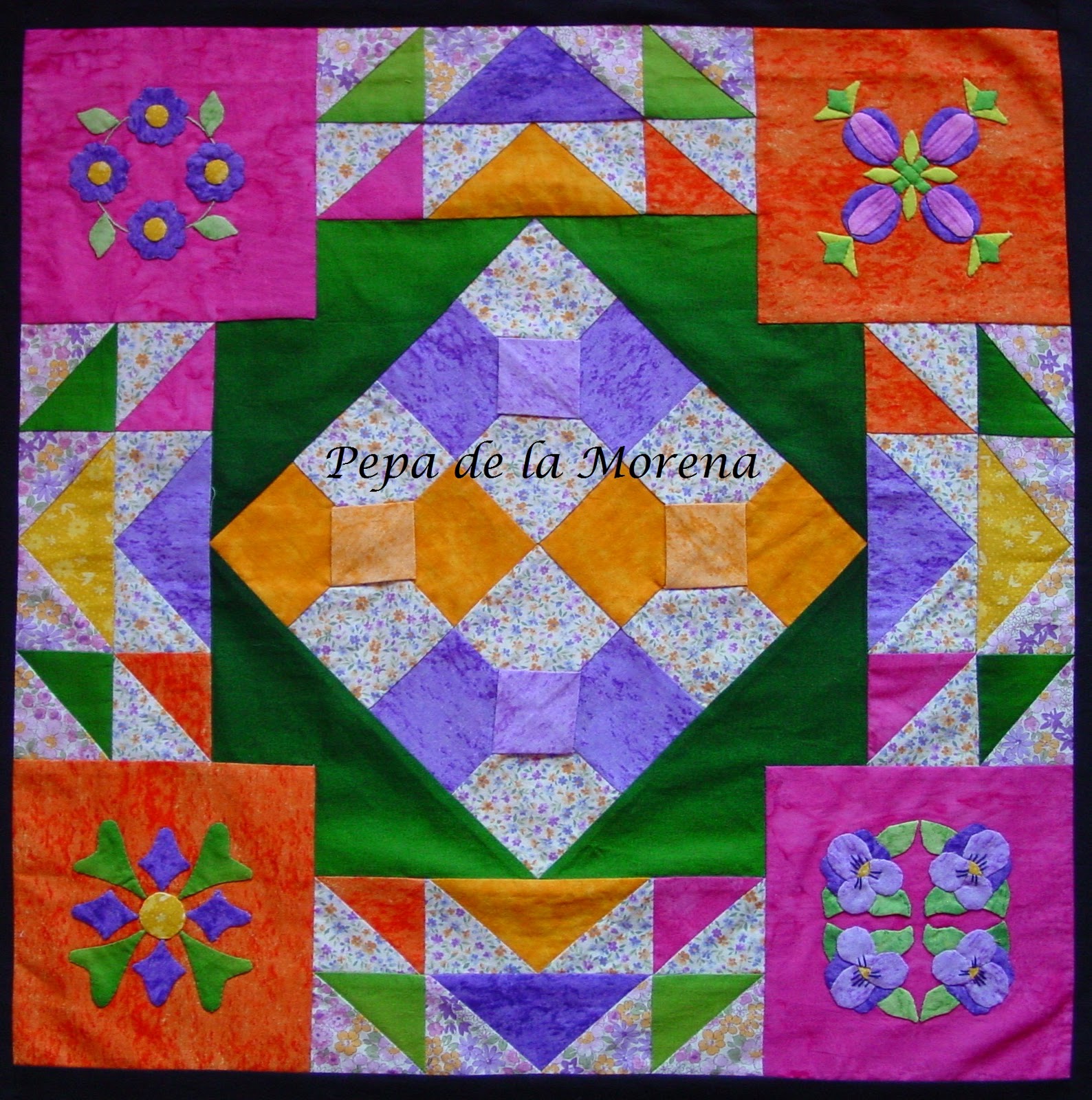 Muestras de colchas de patchwork - Imagui
