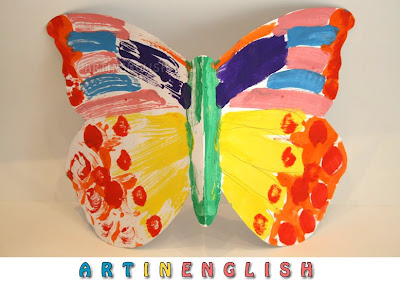 Art Activities: Butterfly Elementary Art Project
