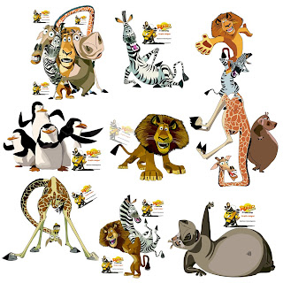 Animales bebés vectorizados - Imagui