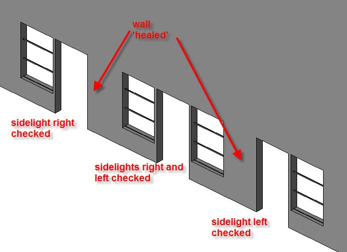 revit in plain english: Nested Window Visibility with Wall Healing revit in plain english: Nested Window Visibility with Wall Healing