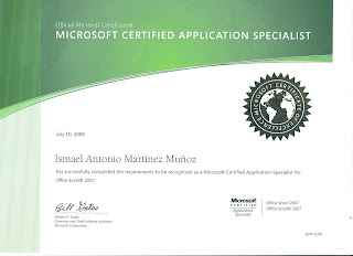 MICROSOFT OFFICE MASTER: CERTIFICACION MICROSOF SPECIALIST EXCEL 2007