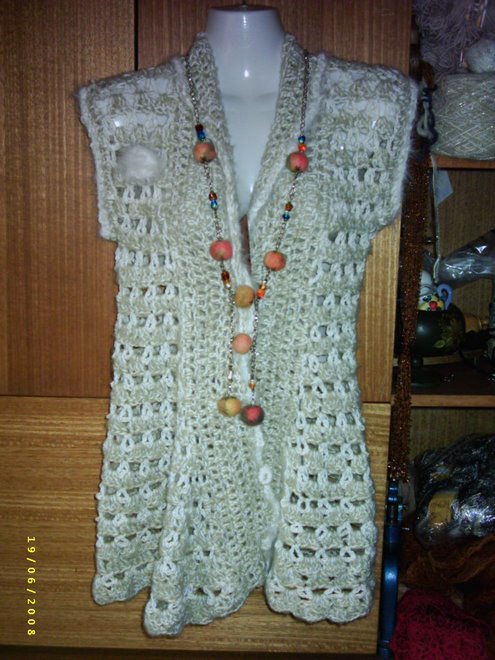 Como tejer un chaleco - Imagui