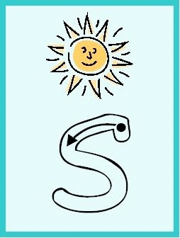 Debbie's Resource Cupboard: satpin letters for letter formation