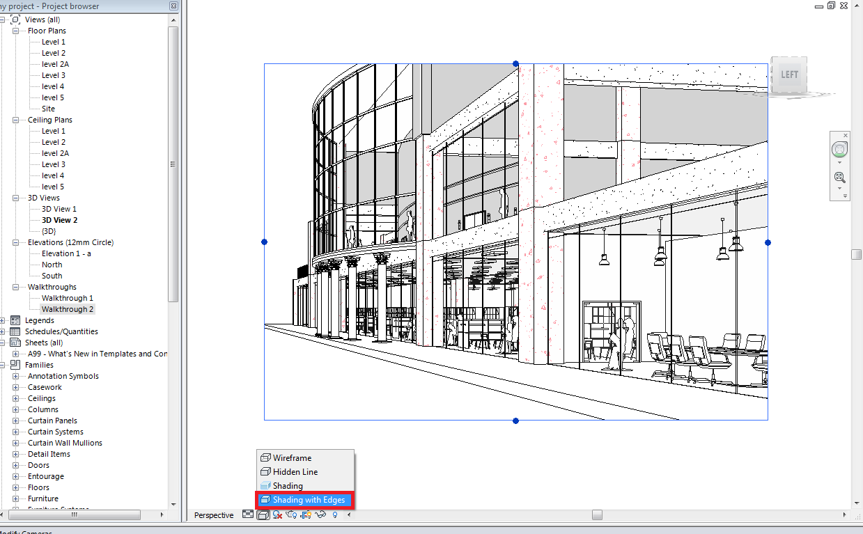CAD AND DRAFTING REVIT SAVE PERSPECTIVE VIEW cad-and-drafting-revit-save-perspective-view
