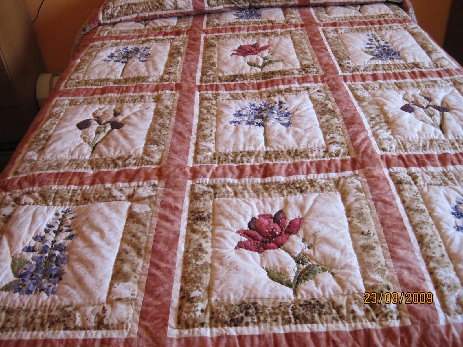 Colchas de patchwork con aplicaciones - Imagui