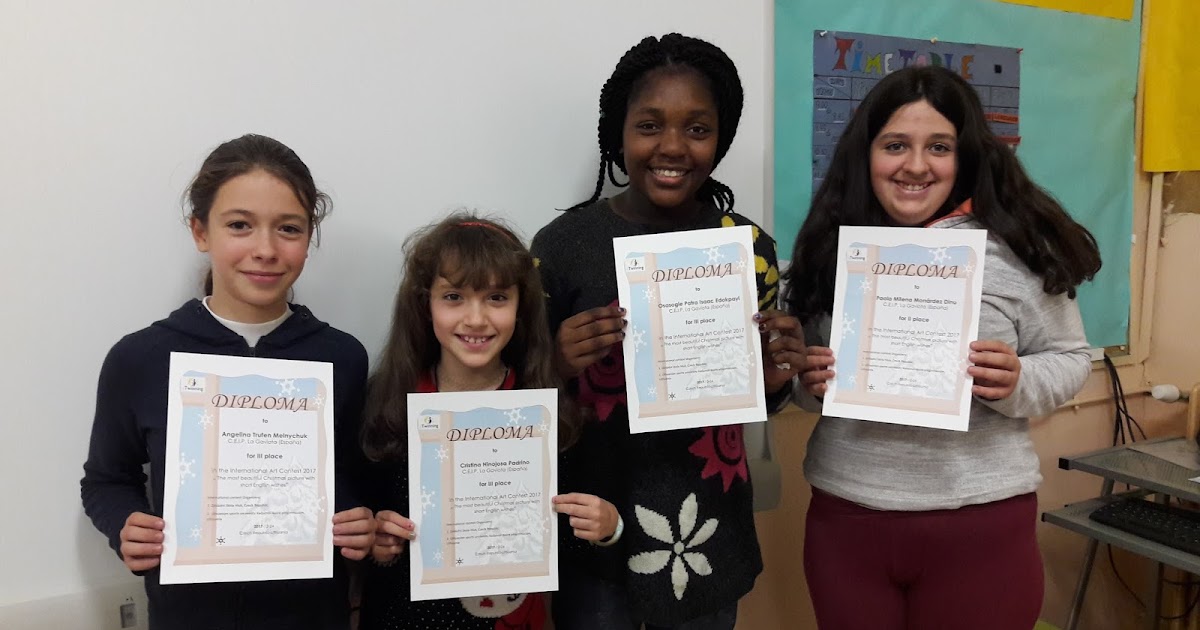 CEIP La Gaviota: Diplomas!