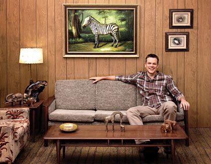 Smartologie: Matt Damon Covers Parade Magazine December 2011