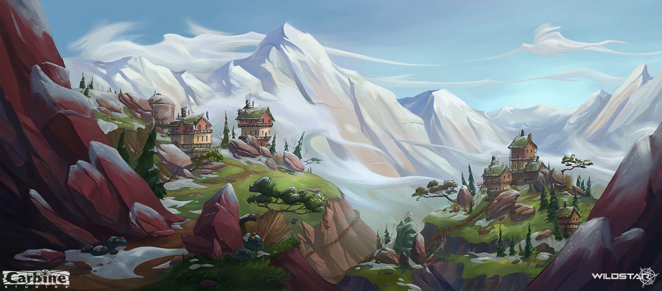 Johnson Draws Concepts: Concepts for WildStar Part 01