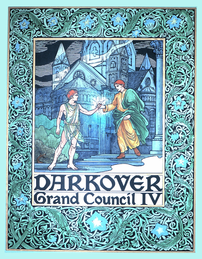 Art By-Products: Antique Darkover Program Cover