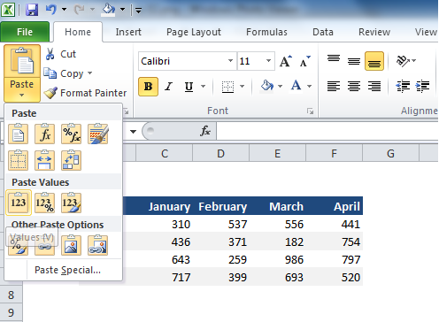 Excel World: How to Convert Formulas to Values in Excel