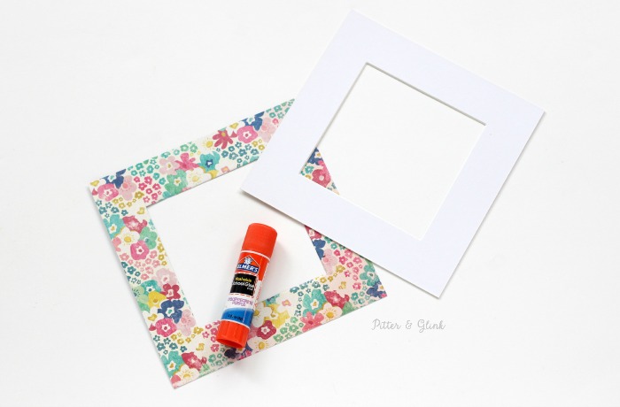 PitterAndGlink: How to Make a Plain Photo Mat Pop