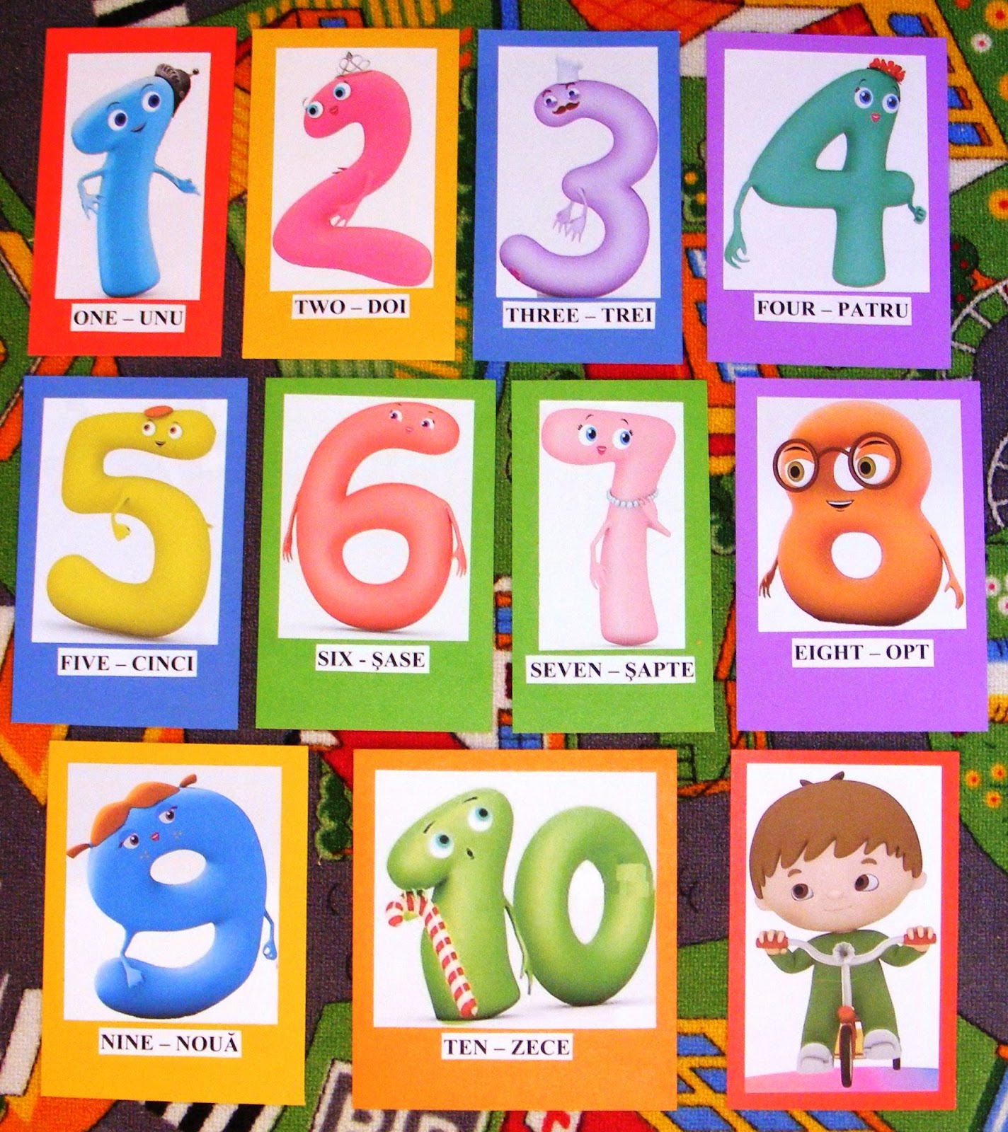 Color Your Life in Joy: Charlie and the Numbers