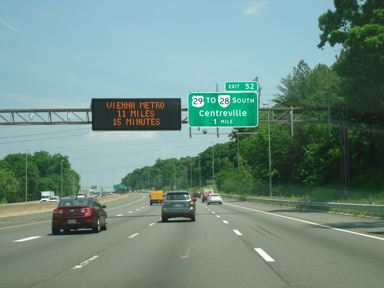 Luke's Signs: Interstate 66, Rt. 29, & Rt. 28 - Fairfax County, VA