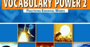 Learning English in Ohio: Vocabulary Power 2 - Chapters 1-3 Review