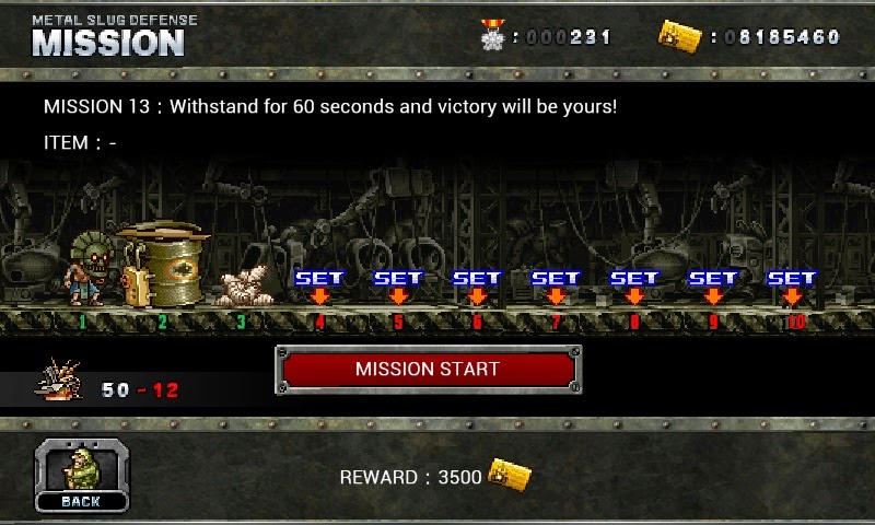 Android Gamify: Metal Slug Defense New Missions V1.4.0