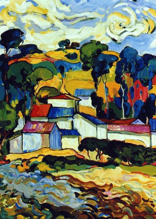 Alush Shima, 1942 | Colorist / Fauvist / Symbolist painter | Tutt'Art ...