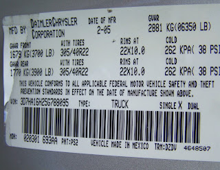 Replacement VIN (vehicle identification number) Stickers: Replace your ...