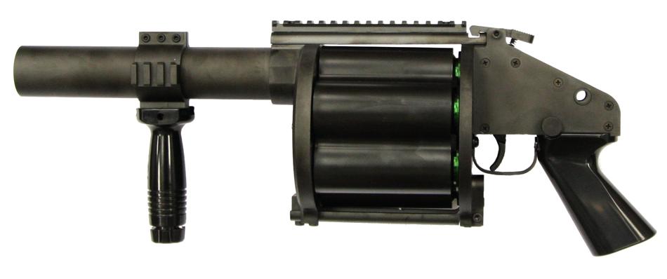 Pictures Blog: Airsoft Grenade Launcher Revolver