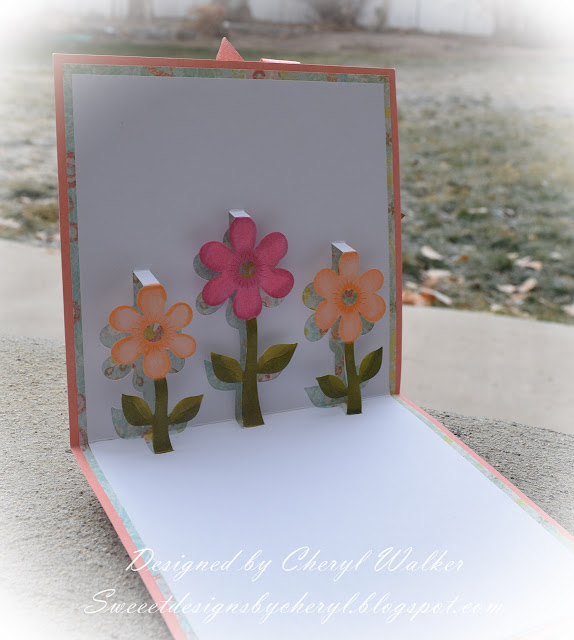 Celebrate NEW 3-D Pop Up Card with Cheryl Walker - Cheery Lynn Designs ...