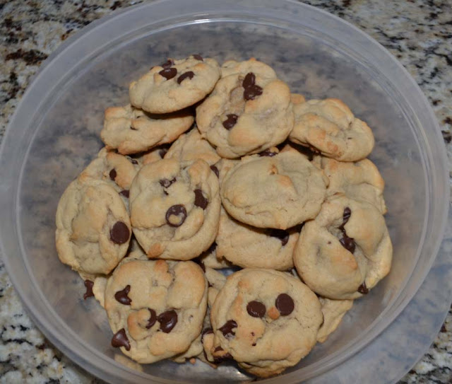 the smores. party of four.: on the menu: chewy chocolate chip cookies