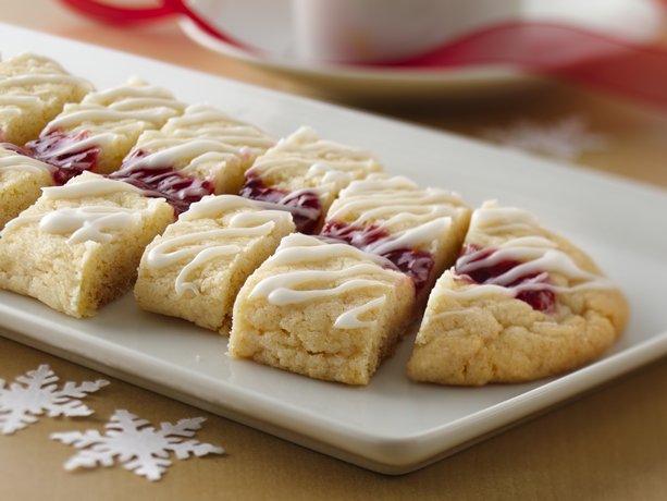 Raspberry Ribbon Slices - 12 Days Of Cookies - 24/7 Moms