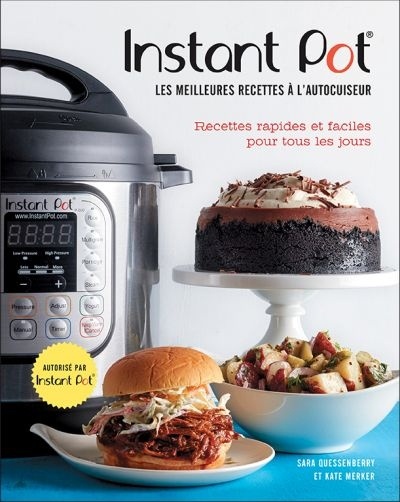 Le livre Instant pot en français