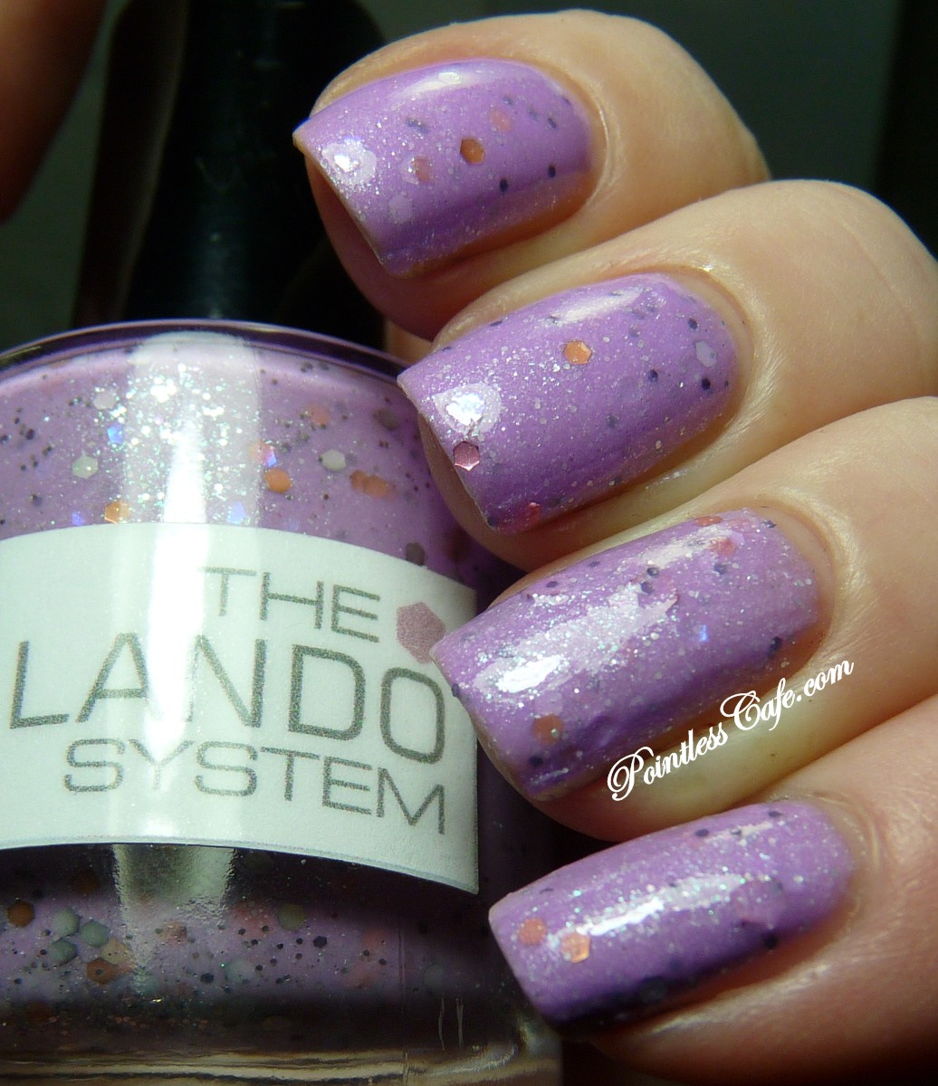 Nail of the Day: NerdLacquer The Lando System | Pointless Cafe