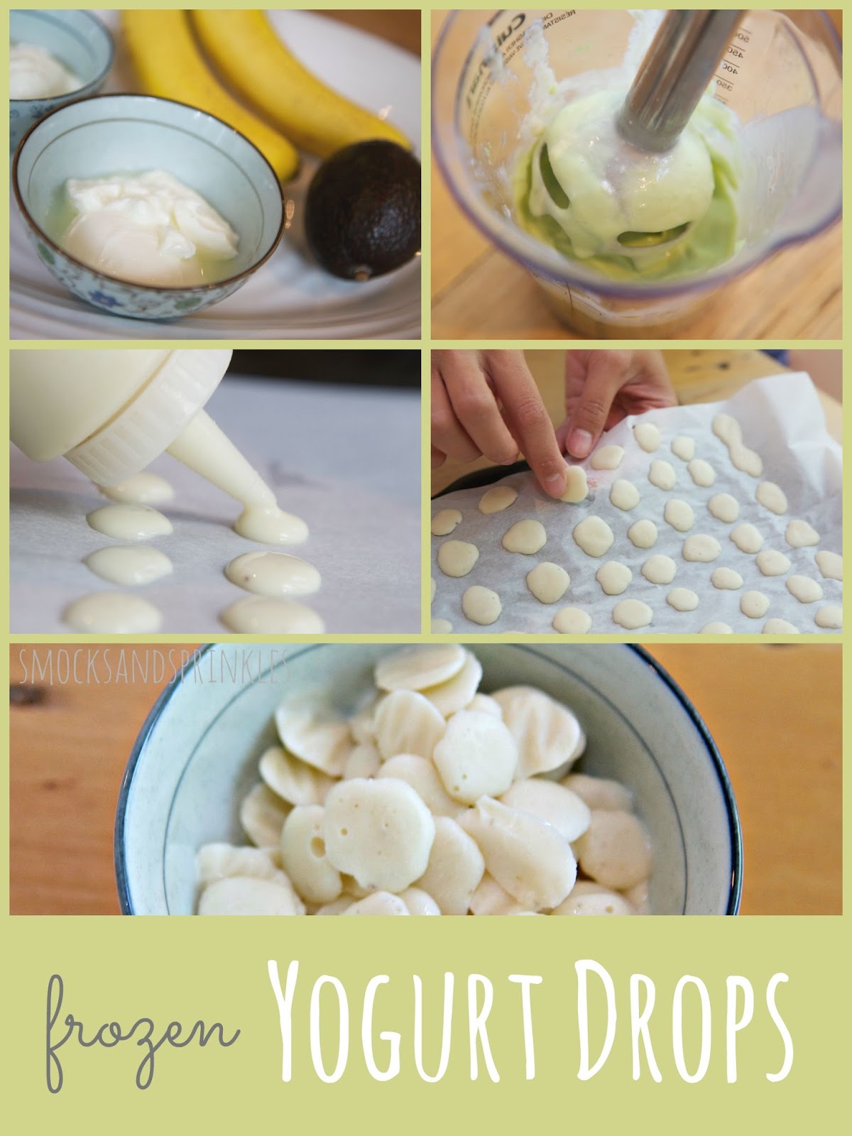 Smocks and Sprinkles: Yogurt drops for teething