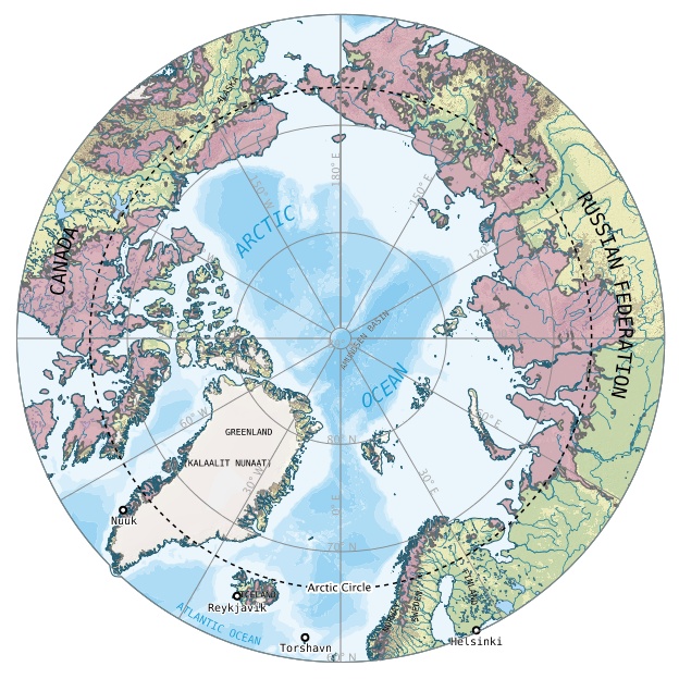 ARKTIKA - GEOGRAAFILISED KAARDID ARKTIKA - Geografia Total™
