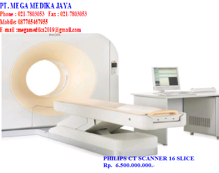 ALAT KESEHATAN: PHILIPS CT SCAANNER