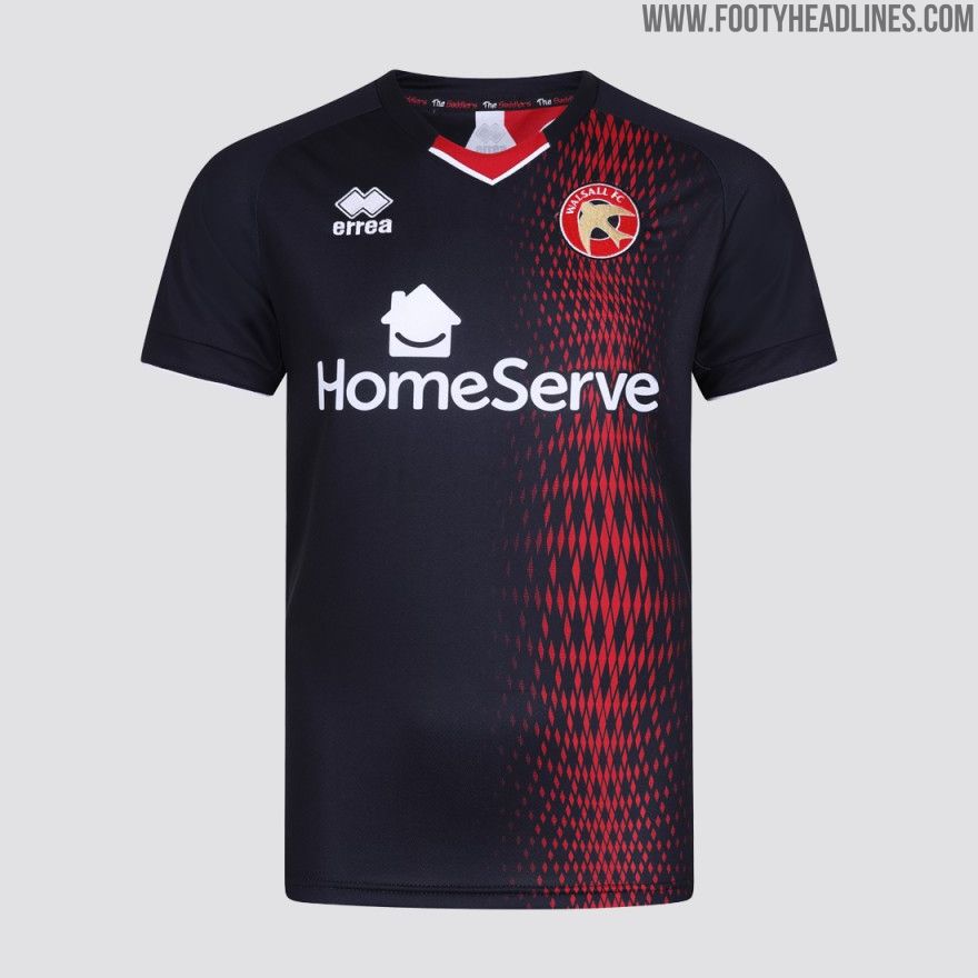 Walsall 19-20 Home & Away Kits Released - Footy Headlines