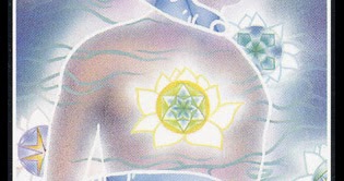 Osho Zen Tarot - 27. Arcano Menor ― A Cura (Rei da Água)