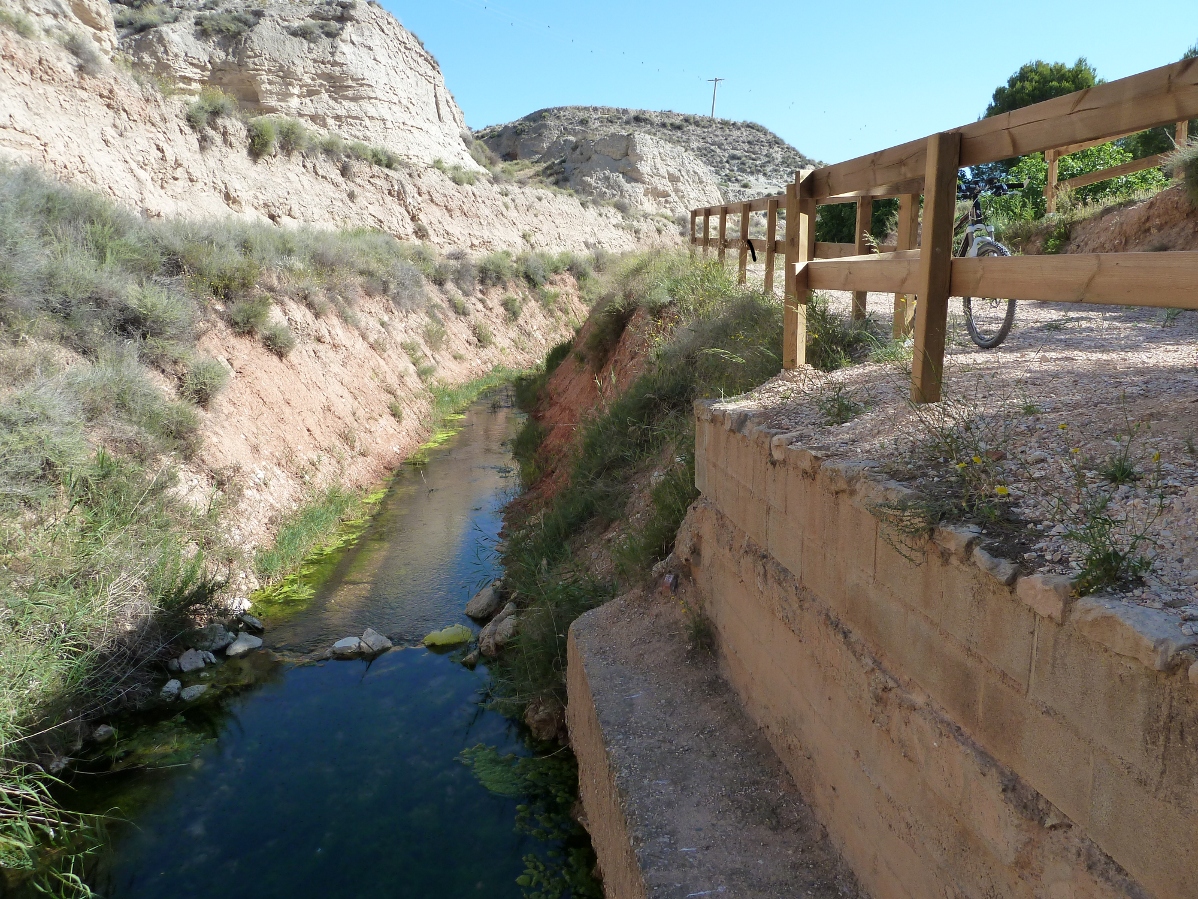 fotopedaleando: Track GPS ruta en BTT: Zaragoza, Nacimiento río Ginel ...