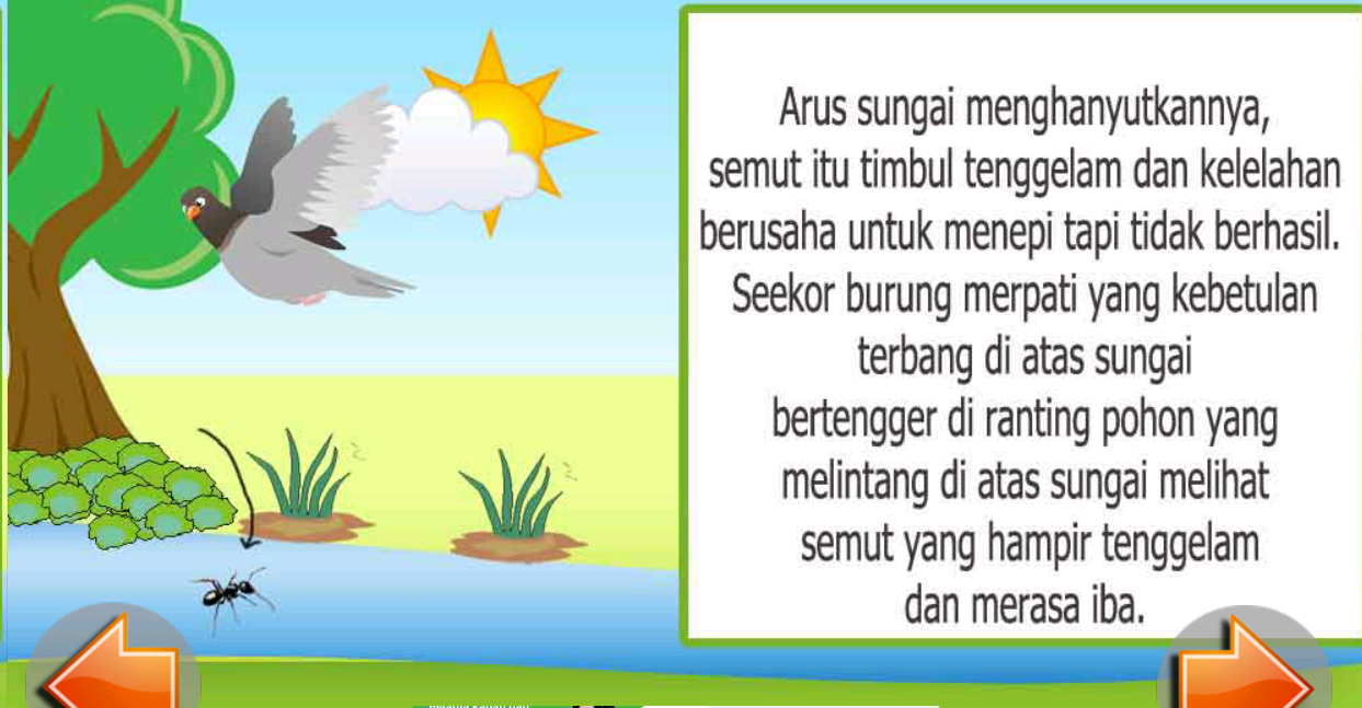 Kisah Semut dan Merpati ~ Bunda dan Buah Hati