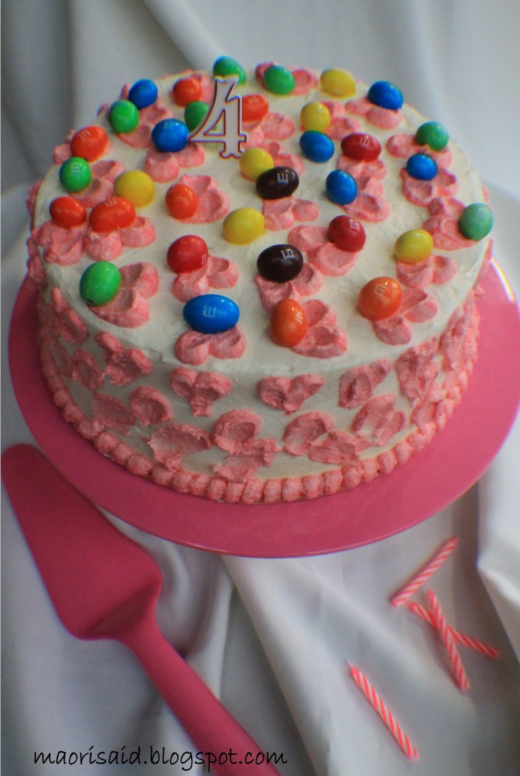 Mori's Kitchen: Moist Chocolate Cake with Cream Cheese Frosting for ...