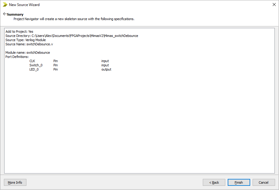 The Answer Is 42 Switch De Bouncing In Vhdl For The Mimas V2 Fpga