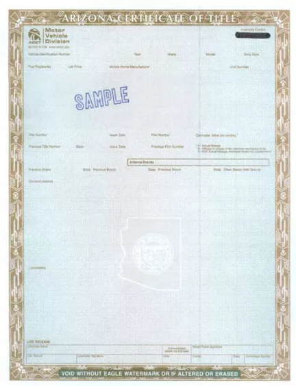 ETNA 3rd Party Motor Vehicle Services: Process Arizona Title Changes!