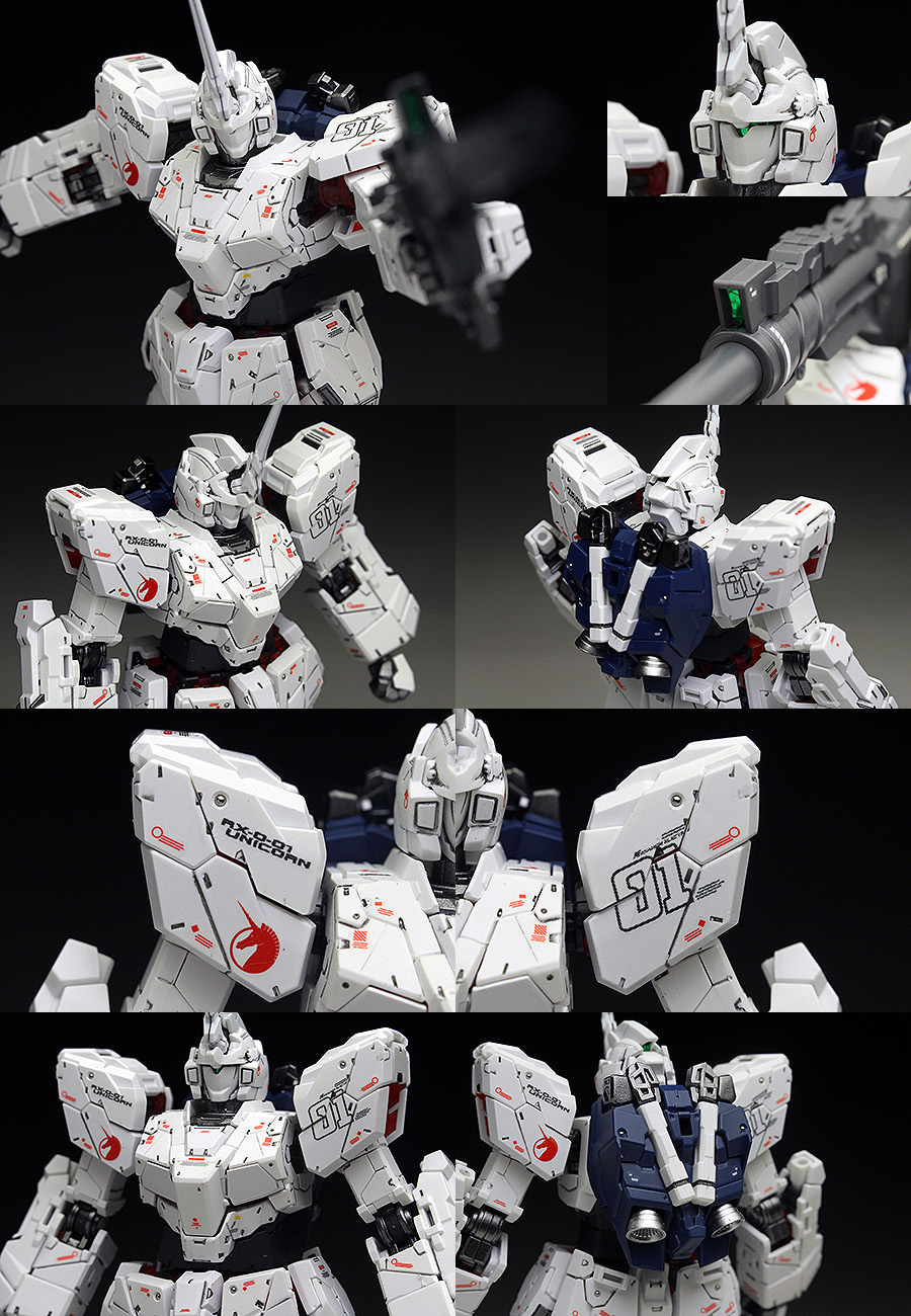 Painted Build: RG 1/144 RX-0 Unicorn Gundam