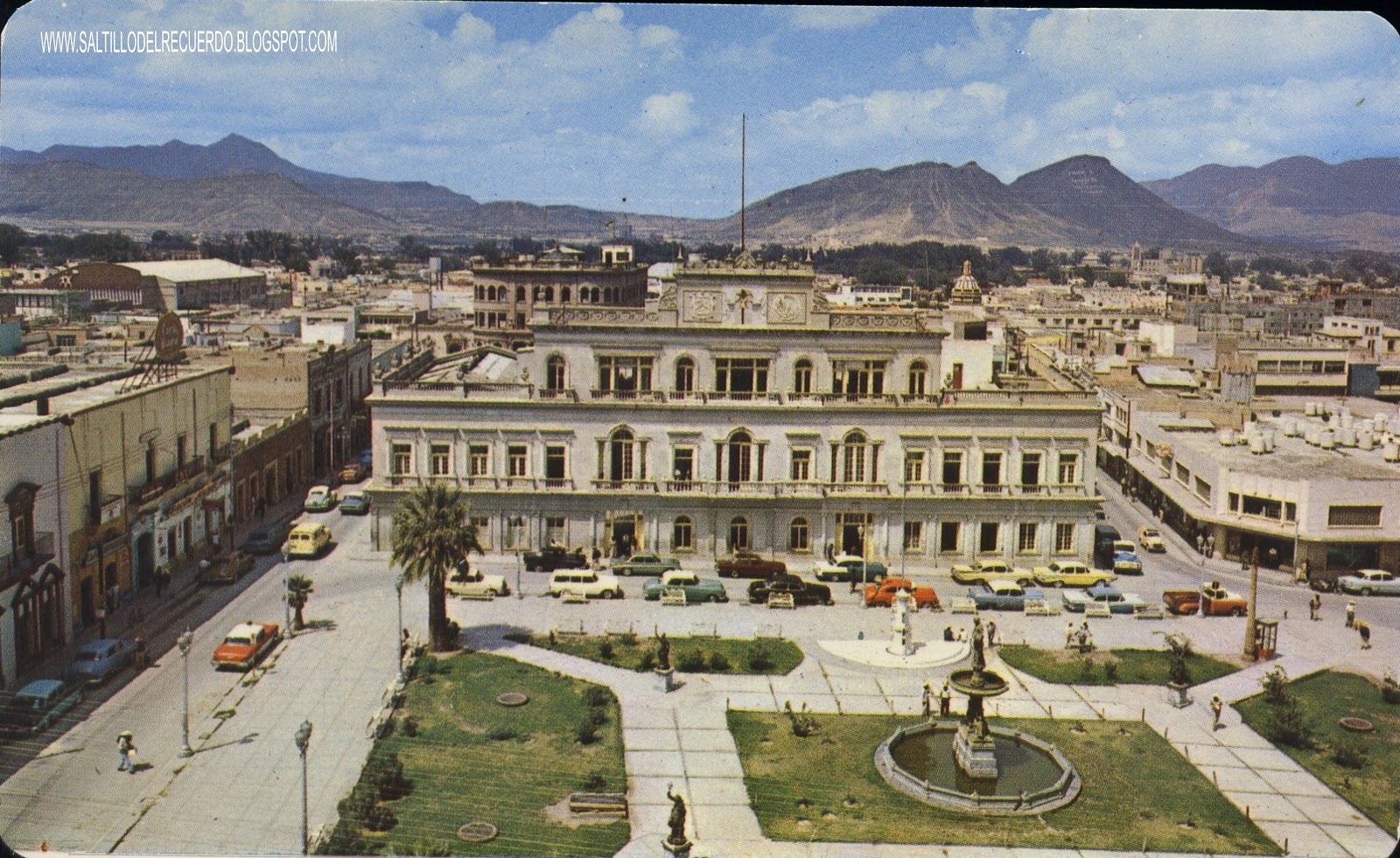 SALTILLO DEL RECUERDO: LA PLAZA DE ARMAS...!!!
