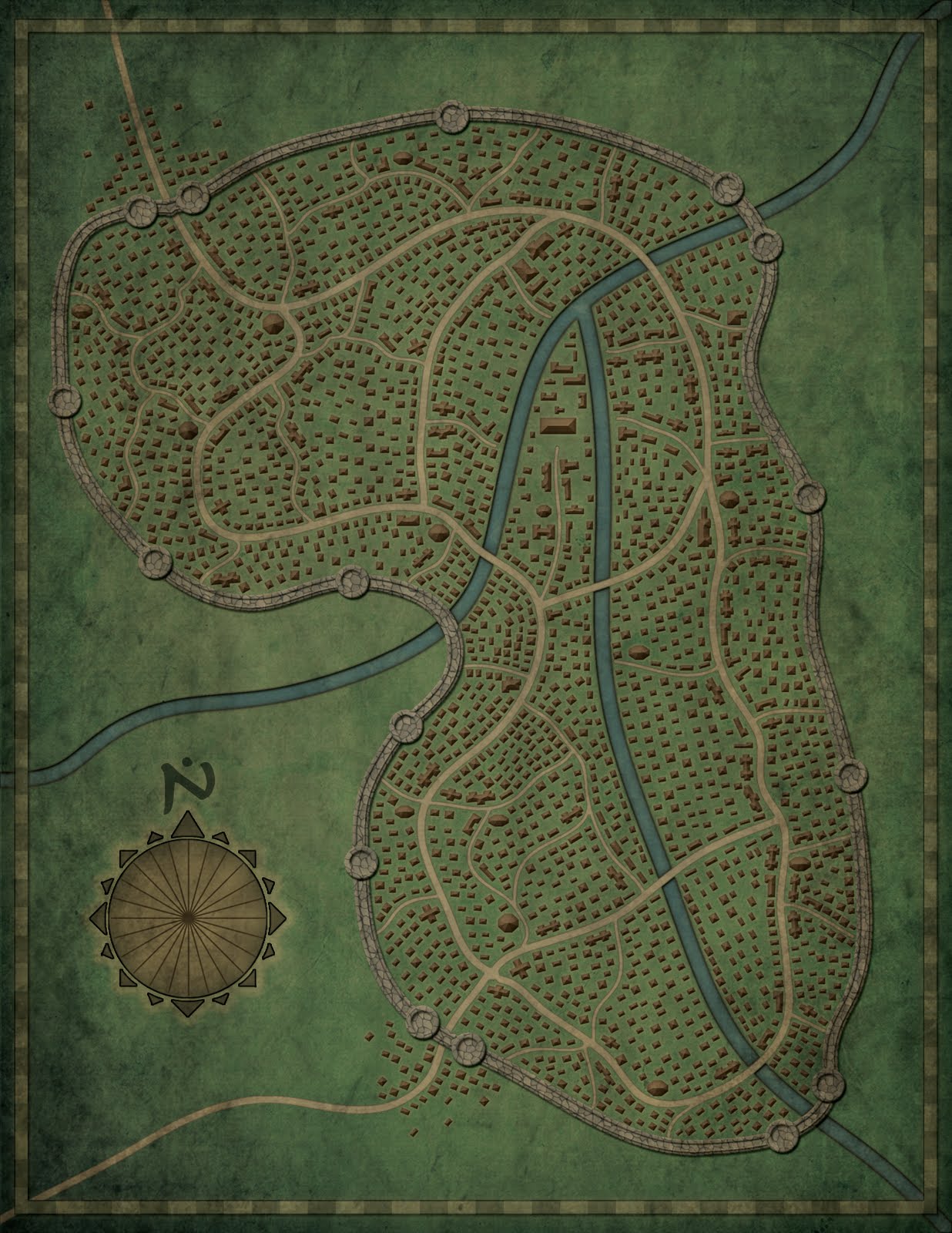 The Labyrinth: Free City Map!